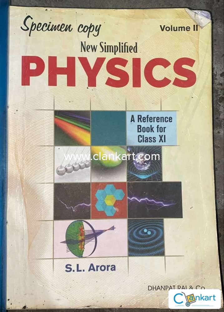 Buy 'New Simplified Physics Class 11 Volume 1 And 2' Book In Good ...