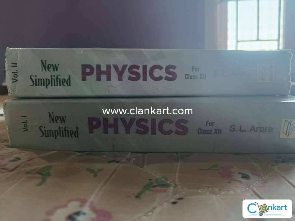 Buy 'New Simplified Physics: A Reference Book - Class 12(Set Of 2 ...