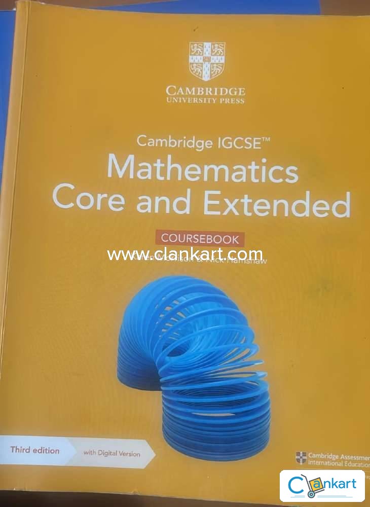 Buy 'Cambridge IGCSE Mathematics Core And Extended Coursebook' Book In ...