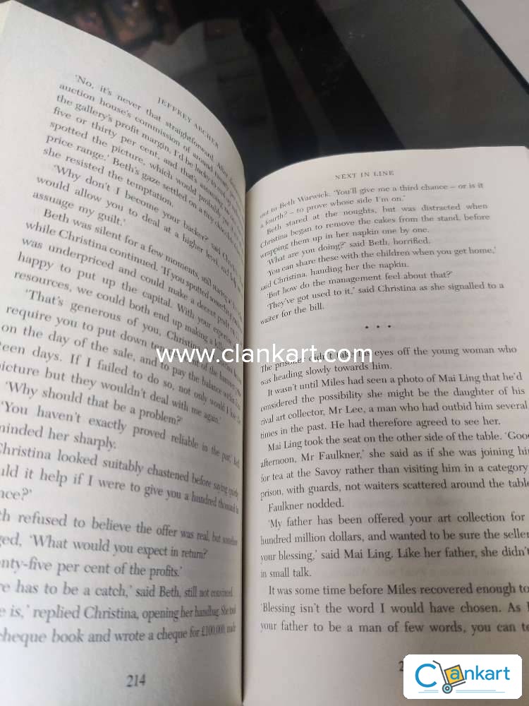 Buy 'Next In Line (William Warwick, #5)' Book In Excellent Condition At ...