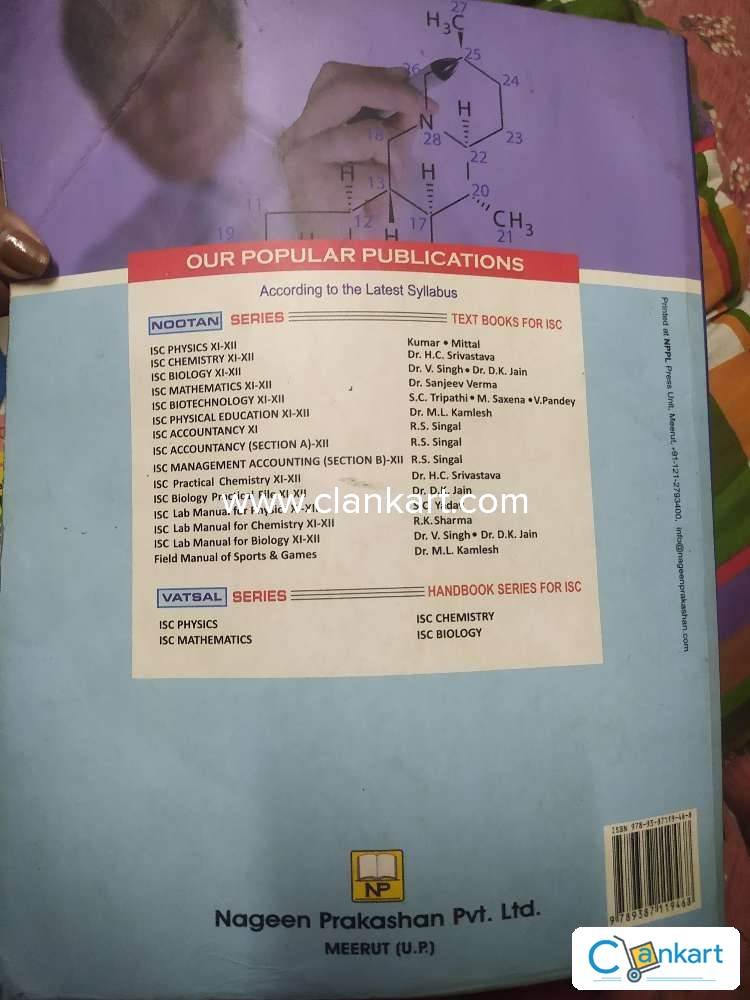 Buy 'Nootan ISC Chemistry For Class XI' Book In Excellent Condition At ...