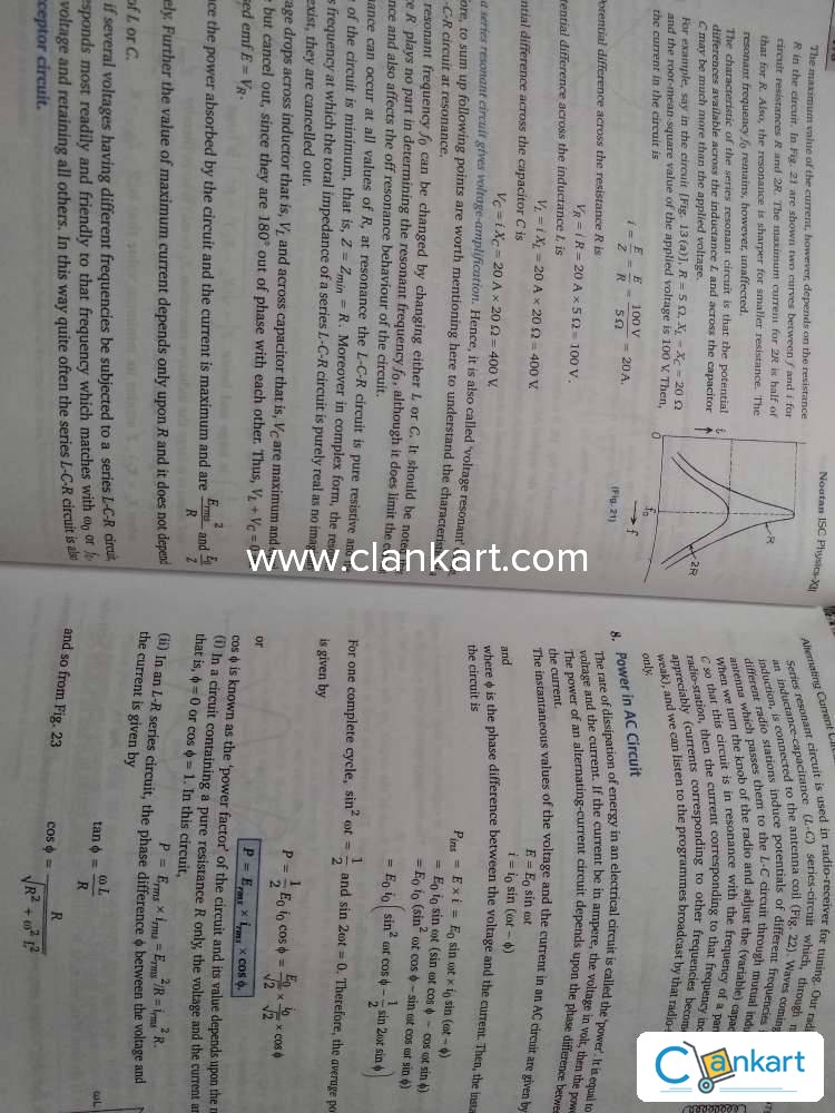 Buy 'Nootan ISC Physics Class Class - 12 (Nootan ISC Physics Class ...