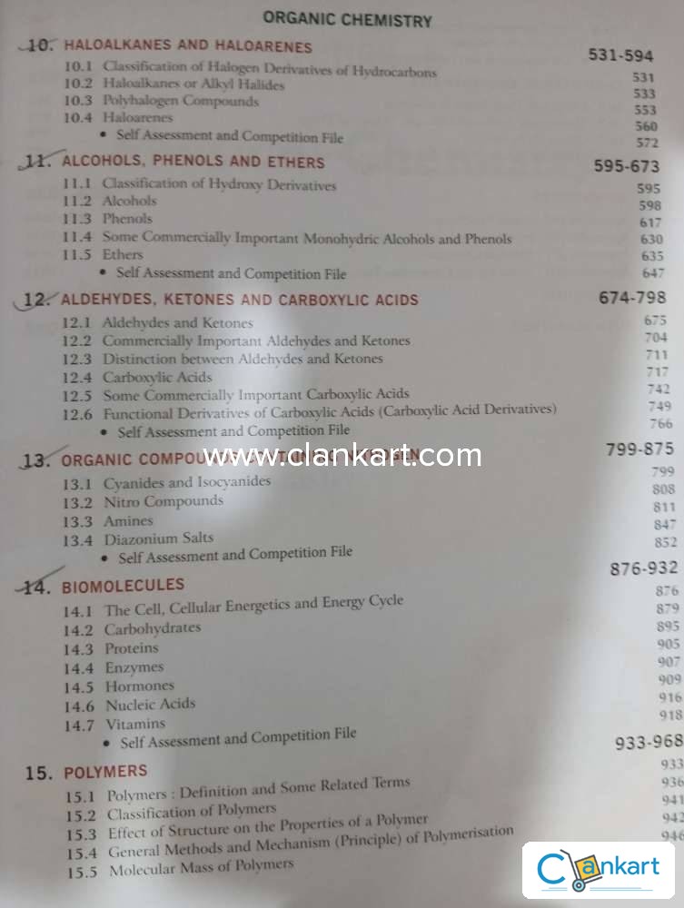 Buy 'Nootan ISC Chemistry - XII' Book In Fair Condition At Clankart.com