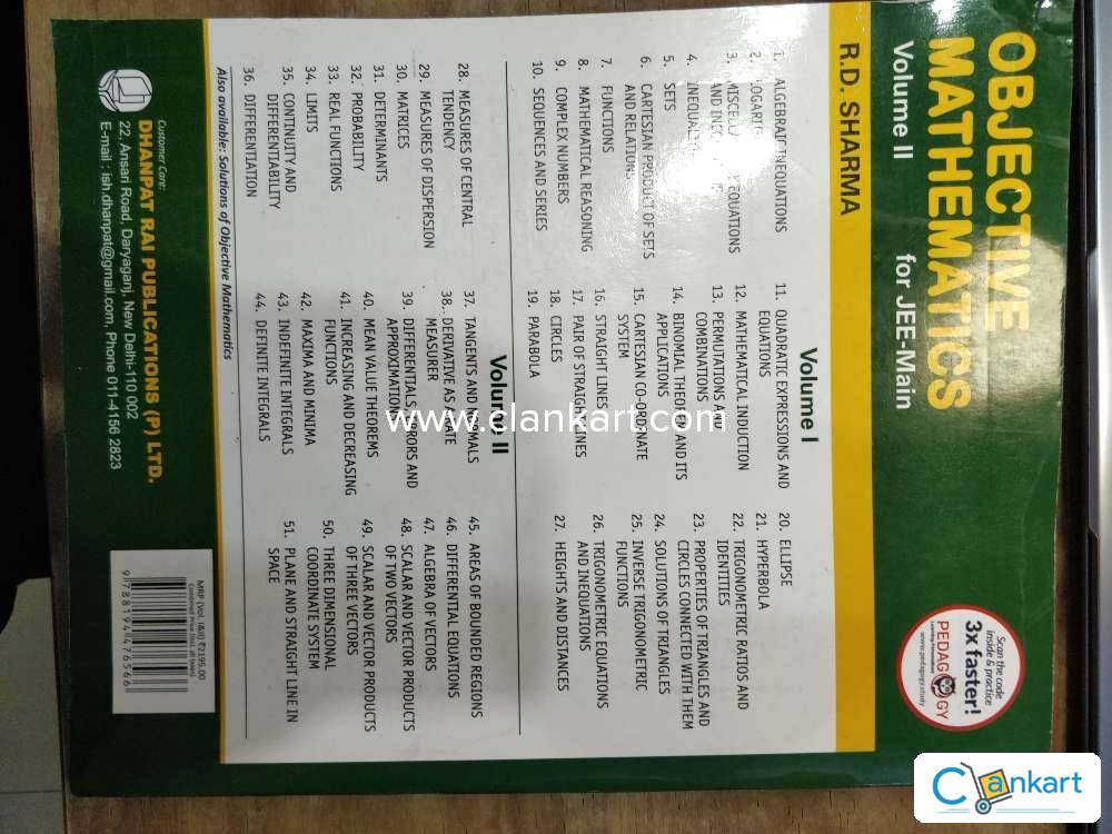 Buy 'Objective Mathematics For JEE-MAIN And Other Engineering Entrance ...