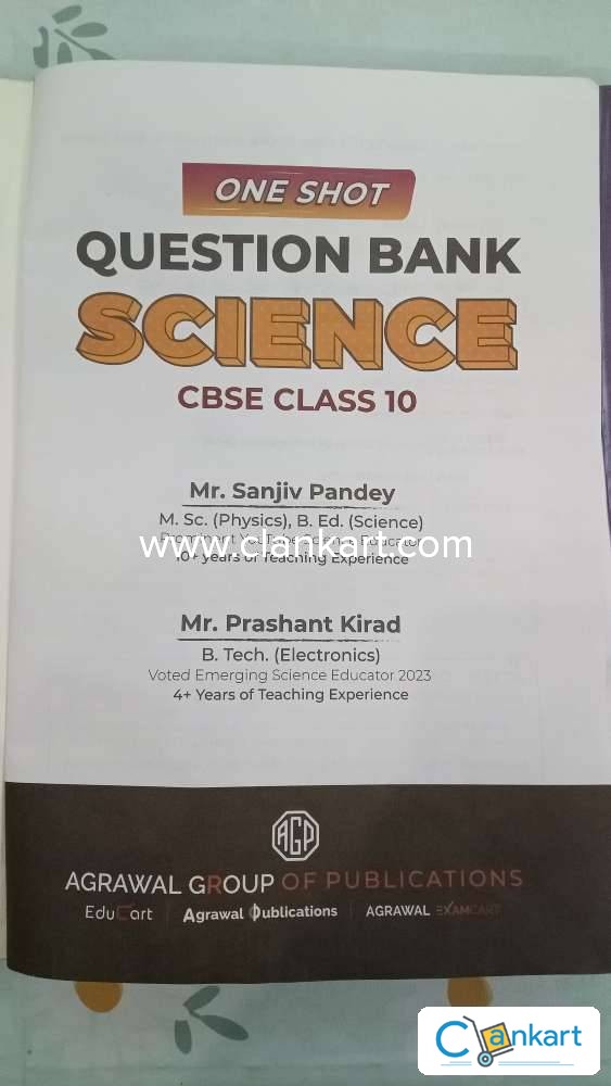 Buy 'ONE SHOT QUESTION BANK SCIENCE CLASS 10' Book In Excellent ...