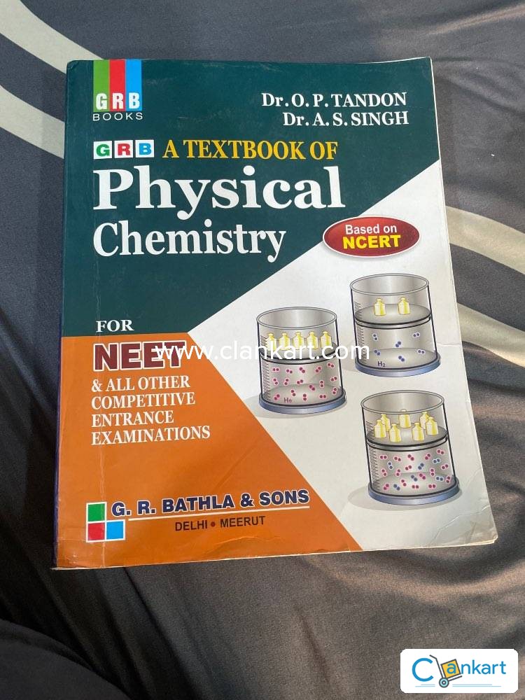Buy 'GRB A TEXTBOOK OF PHYSICAL CHEMISTRY FOR NEET - EXAMINATION 2020 ...