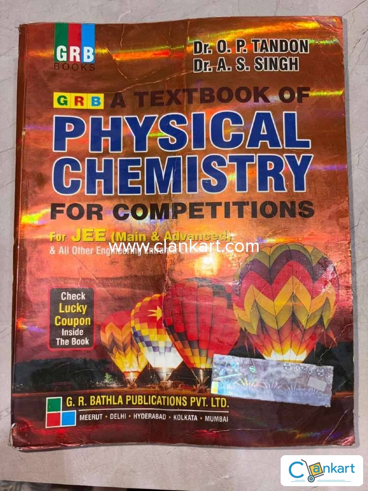 Buy 'New Pattern Textbook Of Physical Chemistry For Competitions (Jee ...