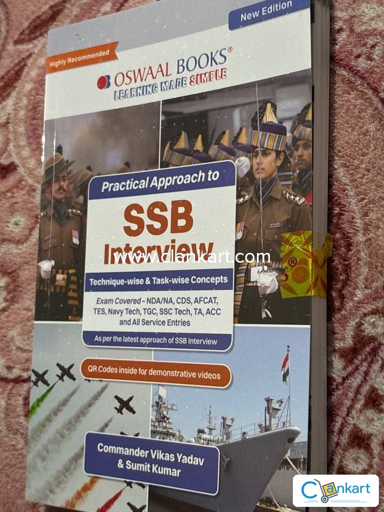 Buy 'Oswaal Practical Approach To SSB Interview | Technique-wise & Task ...