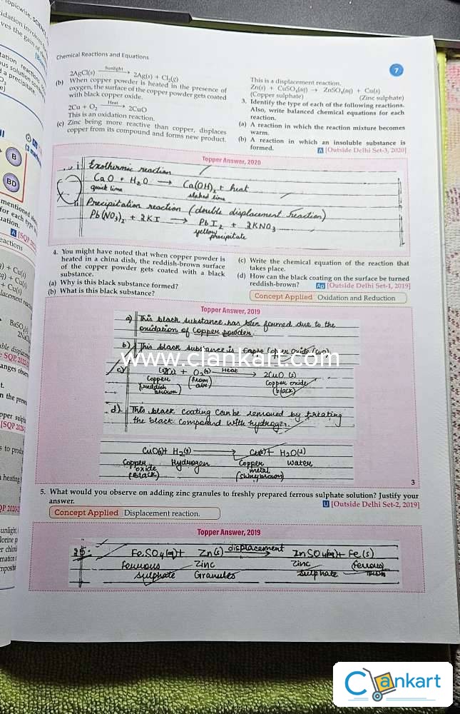 Buy 'Oswaal CBSE Question Bank Class 10 Science, Chapterwise And ...