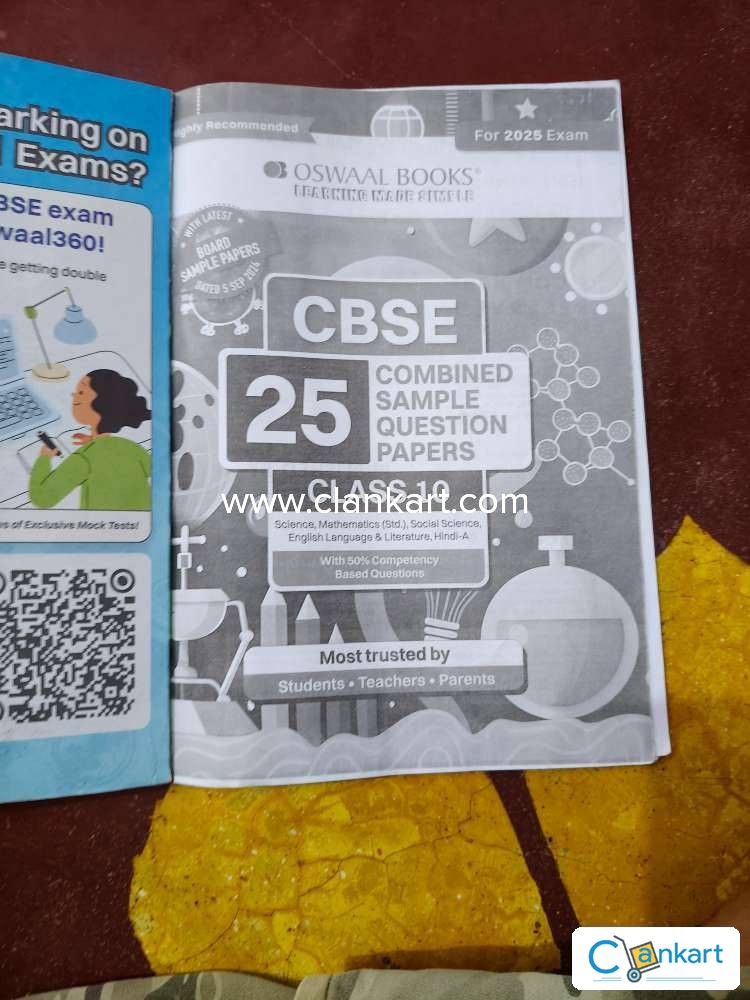 Buy 'Oswaal CBSE 25 Combined Sample Question Papers Class 10 Books ...
