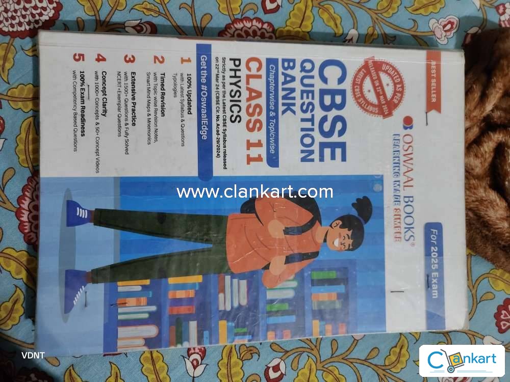 Buy 'Oswaal CBSE Question Bank Class 11 Physics, Chapterwise And ...