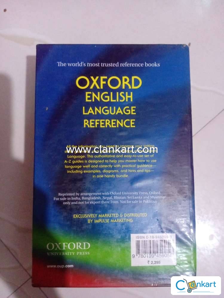 Buy 'Oxford English Language Reference (Setof 5 Books) (English)' Book ...
