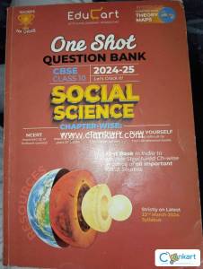 Buy 'Educart CBSE Class 10 SOCIAL SCIENCE One Shot Question Bank 2024 ...
