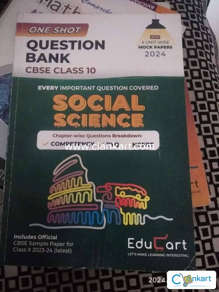 Buy 'ONE SHOT QUESTION BANK CBSE CLASS 10 SST' Book In Good Condition ...