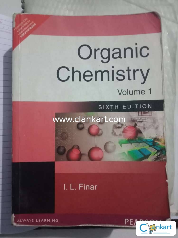 Buy 'Organic Chemistry Vol. 1' Book In Excellent Condition At Clankart.com