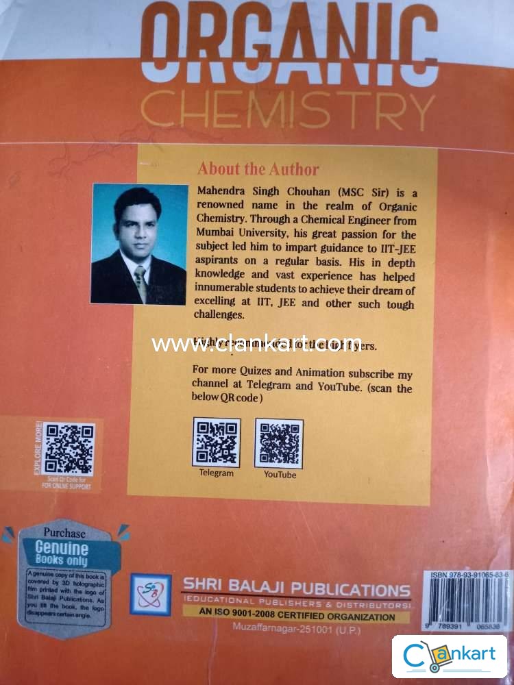 Buy 'MS Chauhan JEE Advance Problems In Organic Chemistry' Book In ...