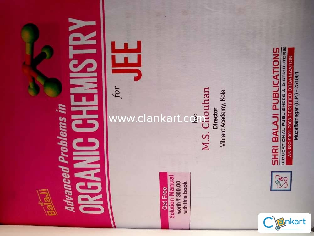 Buy 'MS Chauhan JEE Advance Problems In Organic Chemistry' Book In ...