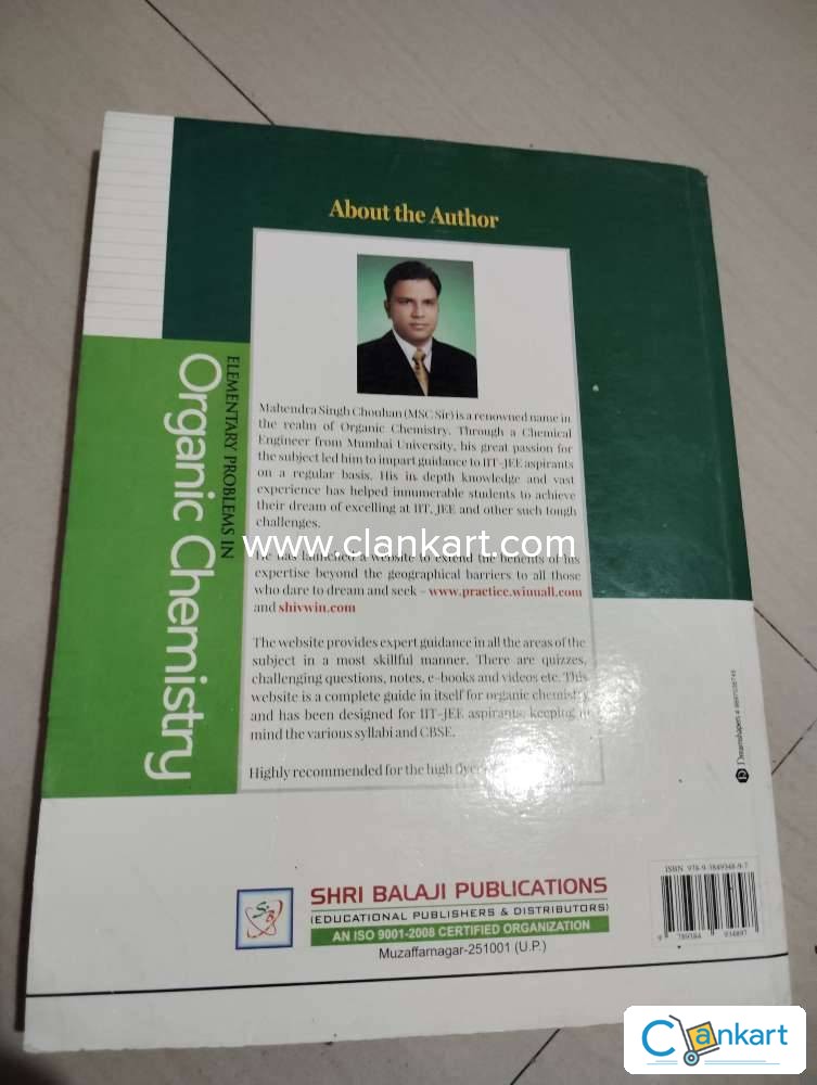 Buy 'Organic Chemistry MS Chauhan For NEET' Book In Good Condition At ...