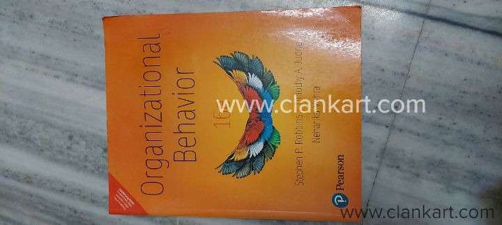 Buy 'Organizational Behaviour' Book In Excellent Condition At Clankart.com