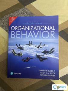 Buy 'Organizational Behavior 18/E' Book In Excellent Condition At Clankart.com