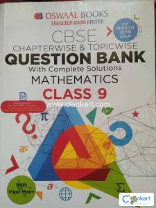 Buy 'Oswaal CBSE Question Bank For Class 9 Mathematics (Mar 2019 Exam ...