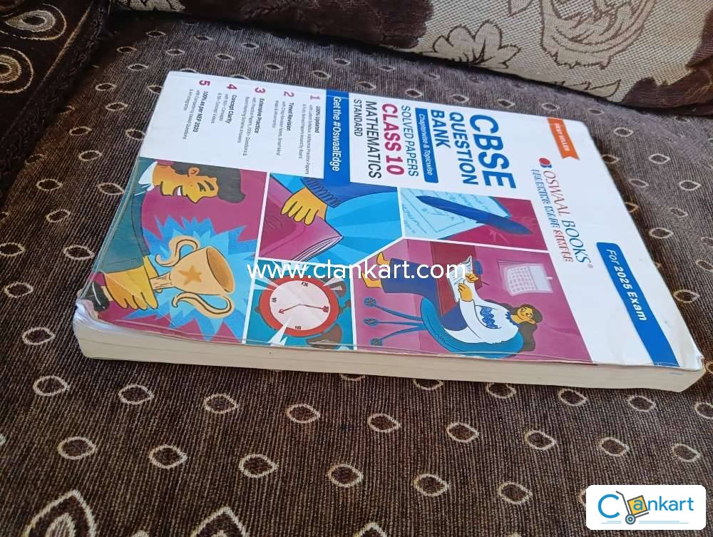Buy 'Oswaal CBSE Question Bank Class 10 Mathematics (Standard ...