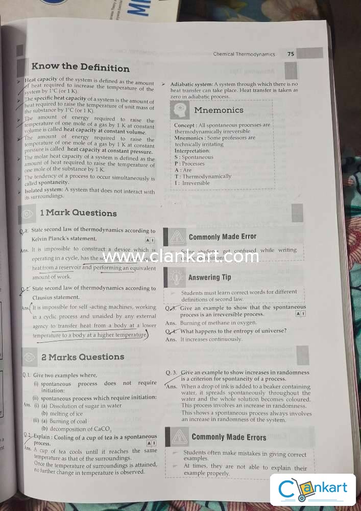 Buy 'Oswaal ISC Question Bank Class 11 Chemistry | Chapterwise ...