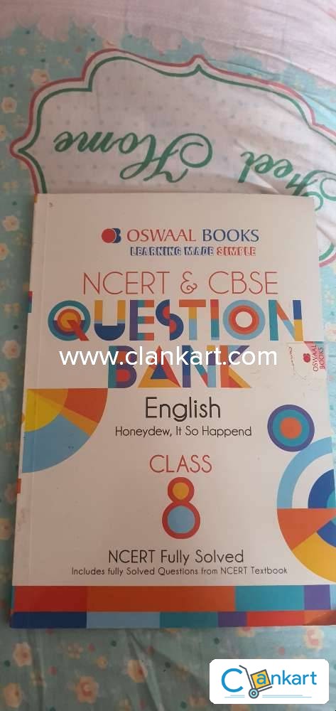 Buy 'Oswaal NCERT AND CBSE QUESTION BANK ENGLISH CLASS 8' Book In ...