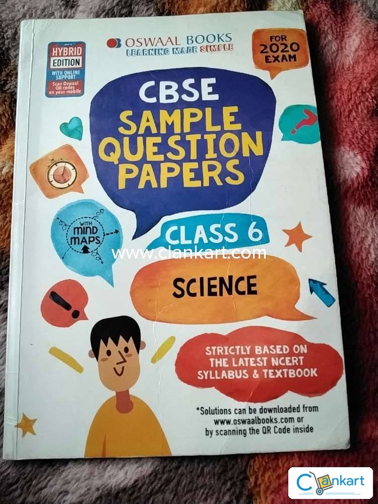 Buy 'Oswaal CBSE Sample Question Papers Class 6 Science (For March 2019 ...