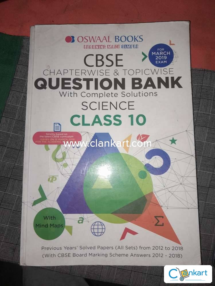 Buy 'Oswaal CBSE Question Bank Class 10 Science Chapterwise And ...