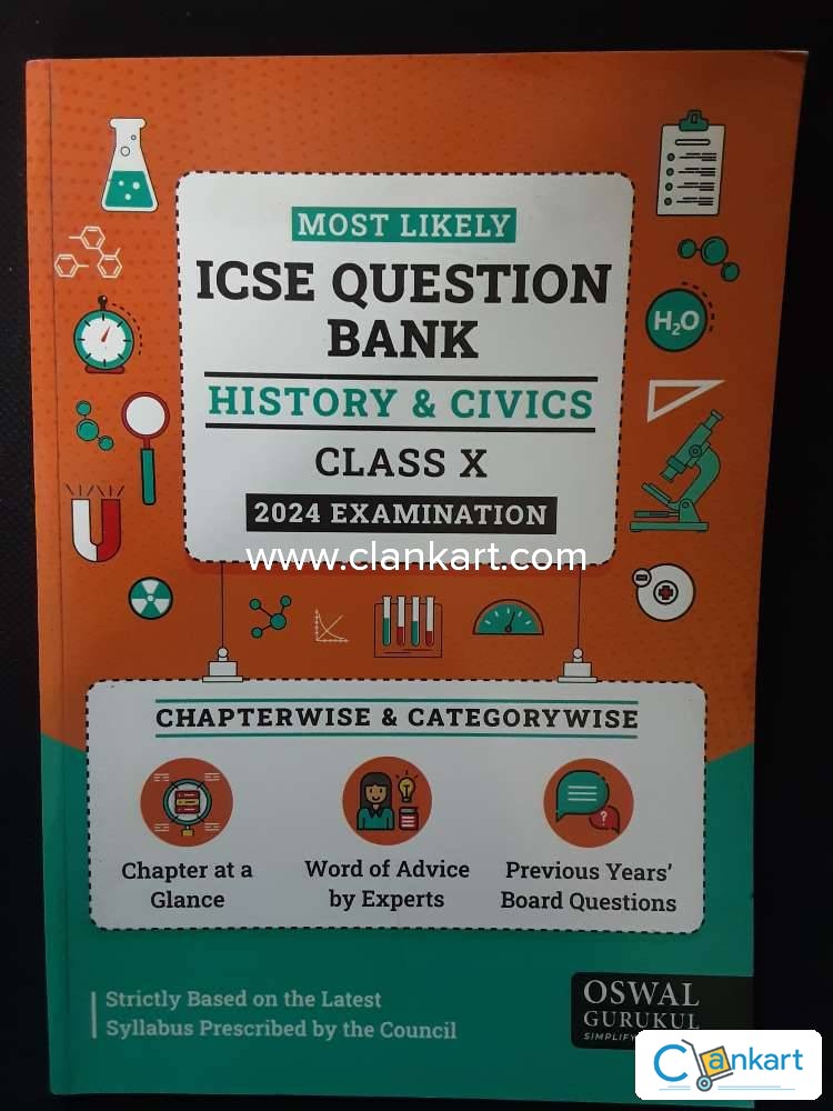 Buy 'Oswal Most Likely ICSE Question Bank History And Civics Class 10 ... Buy 'Oswal Most Likely ICSE Question Bank History And Civics Class 10 ...