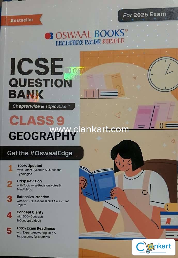 Buy 'Oswaal ICSE Question Bank Class 9 Geography | Chapterwise ...