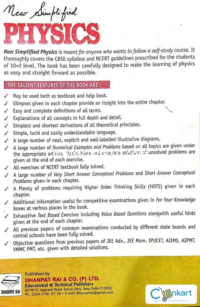 Buy 'PHYSICS SL ARORA Volume 2 (class XI)' Book In Excellent Condition ...