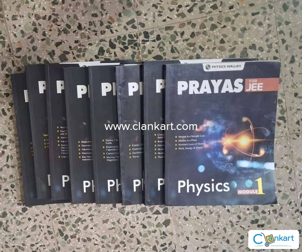 Buy 'PHYSCIS WALLAH PRACTICE BOOKS (PRAYAS) [STUDY MATERIAL]' Book In ...