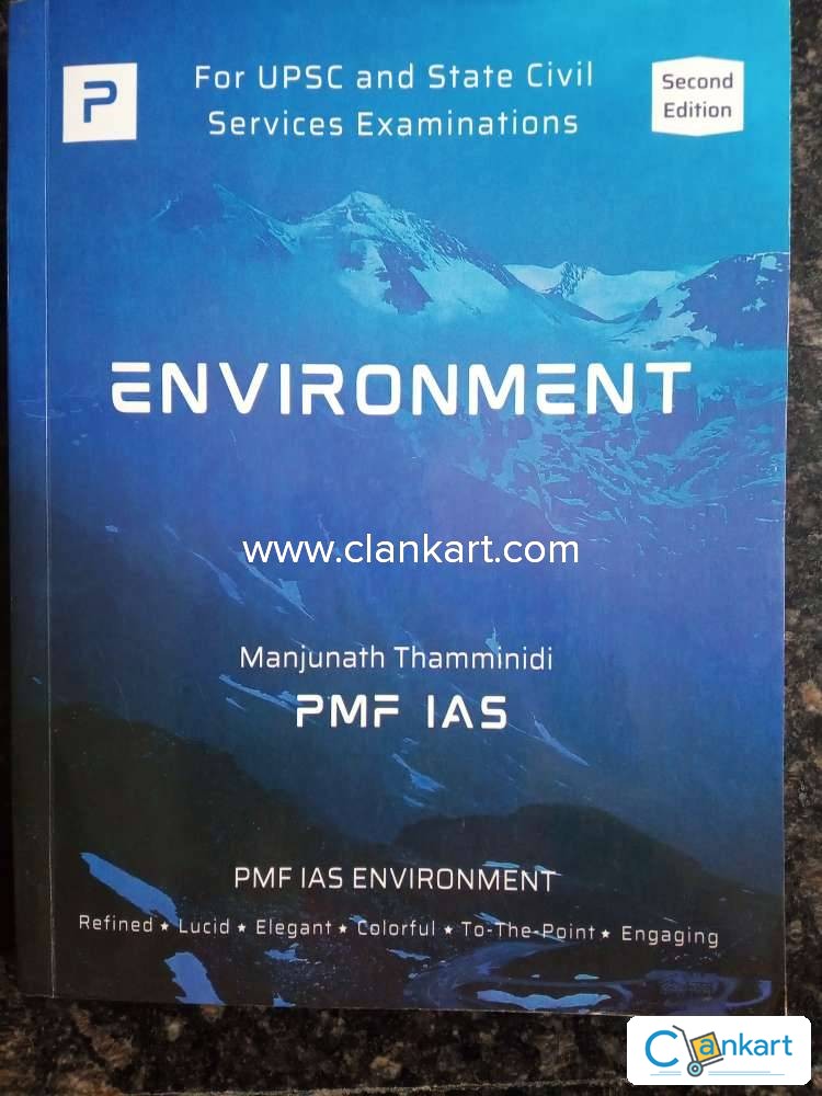 Buy 'Pmf Ias Environment' Book In Excellent Condition At Clankart.com