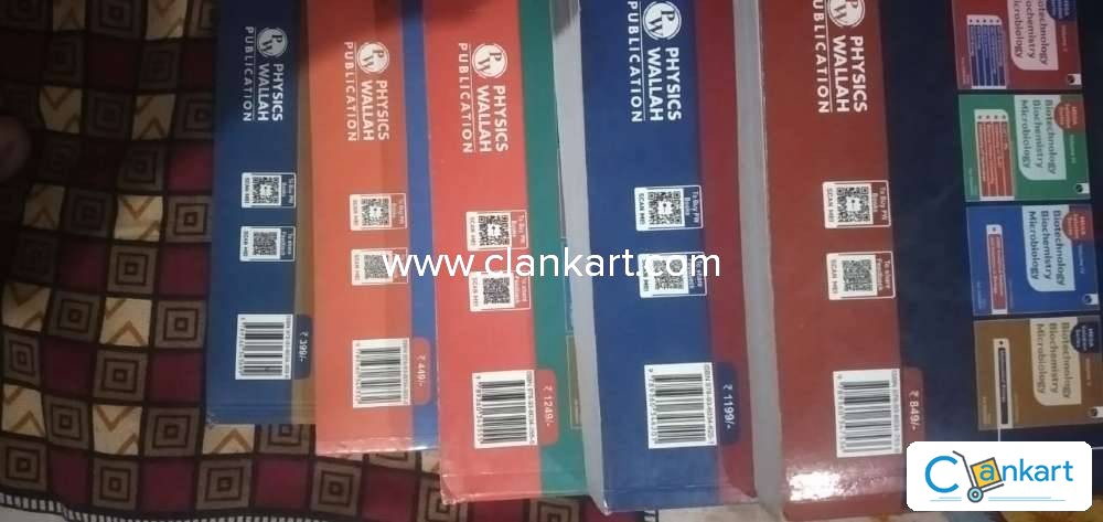 Buy 'PW Mega Series 5 Volume Biotechnology Pyq 2025' Book In Excellent ...