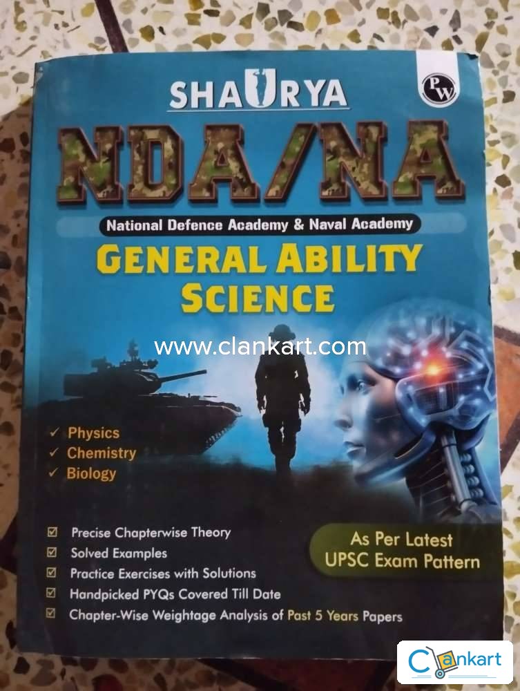 Buy 'PW Shaurya NDA/NA General Ability Science Book' Book In Excellent ...