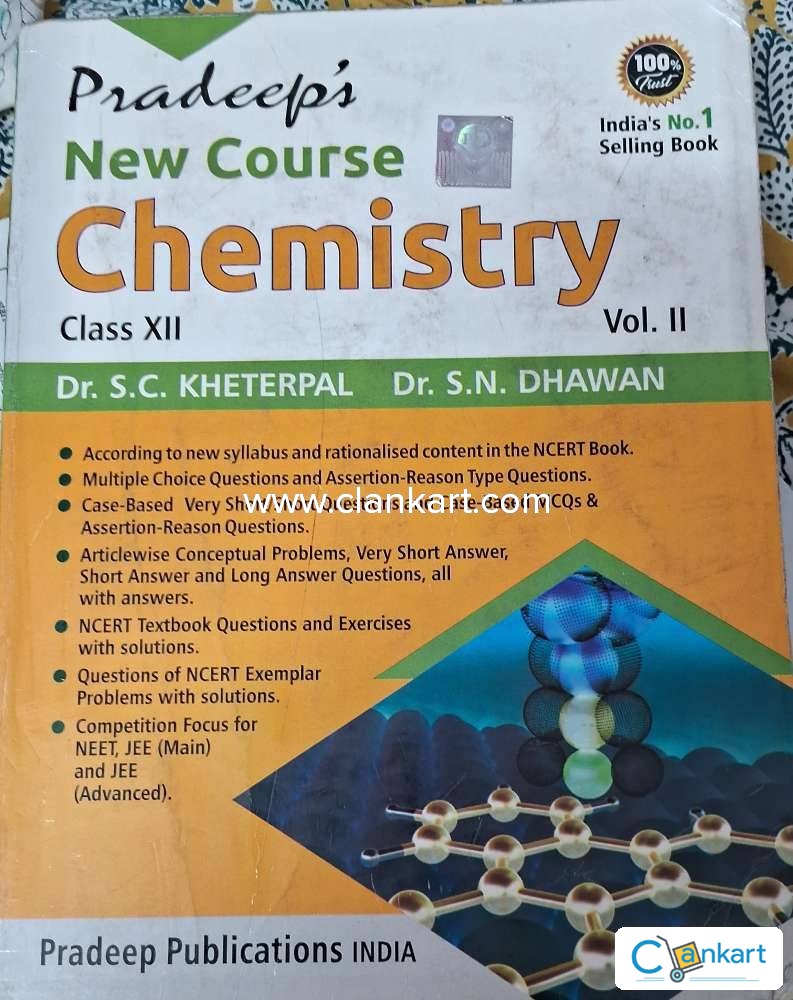 Buy 'Pardeep's New Course Chemistry Vol II Class 12' Book In Good ...
