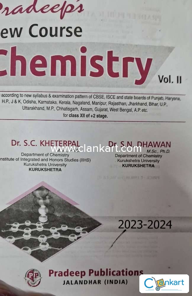 Buy 'Pardeep's New Course Chemistry Vol II Class 12' Book In Good ...