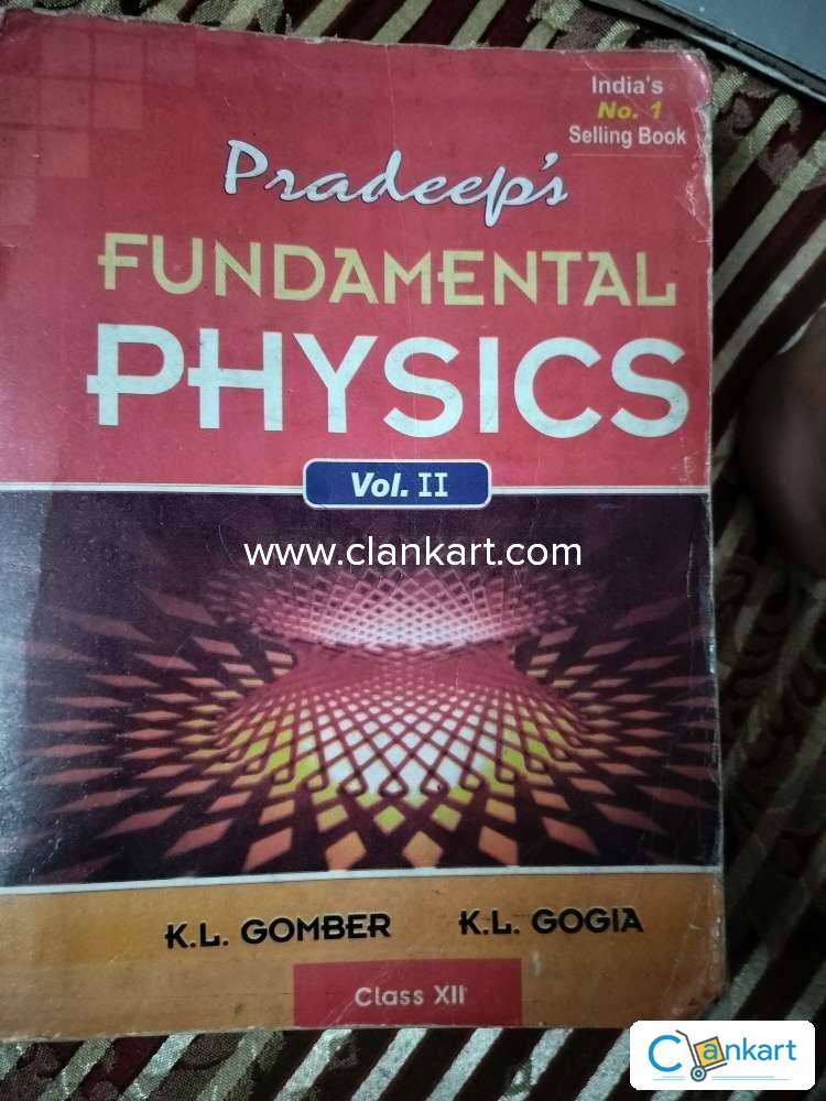 Buy 'Pradeep Fundamental Physics' Book In Good Condition At Clankart.com
