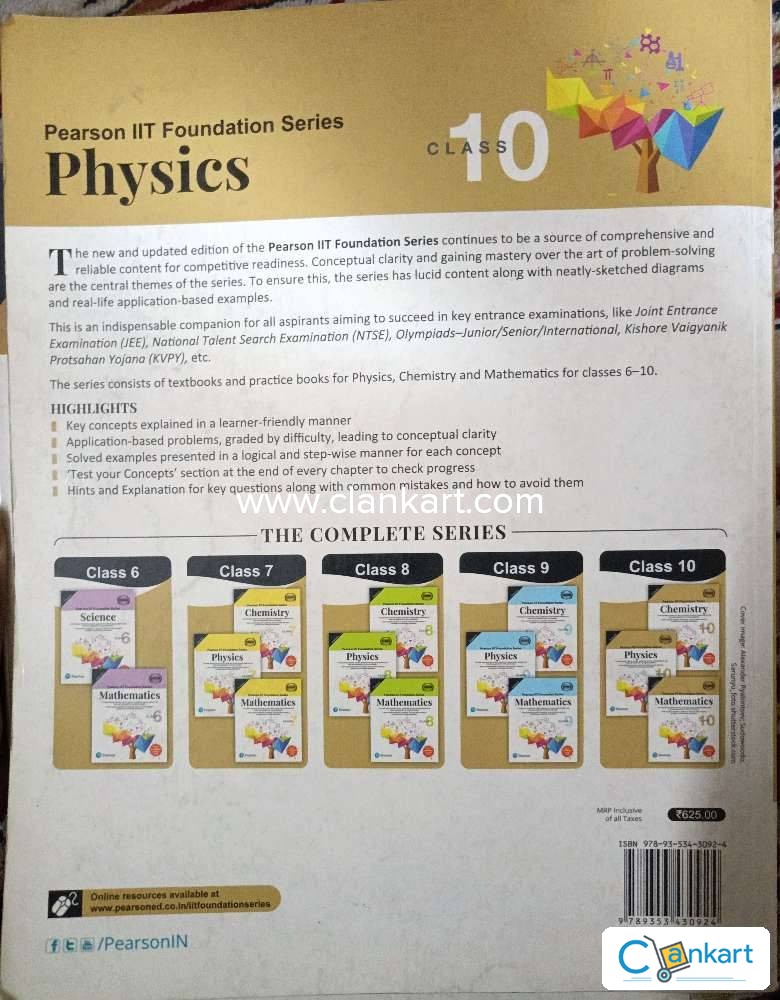 Buy 'Physics, Class 10 (IIT Foundation Series)' Book In Excellent ...