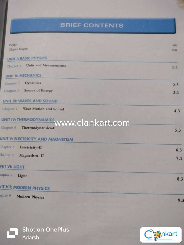 Buy 'Pearson Physics Class 10th' Book In Excellent Condition At ...