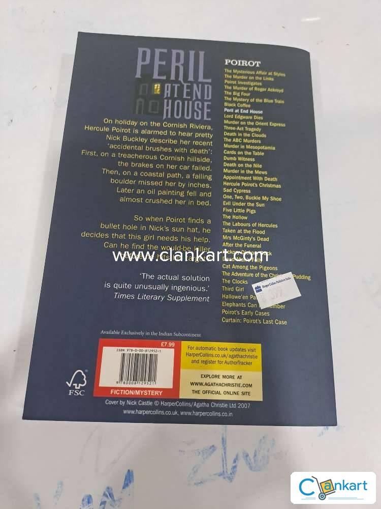 Buy 'Peril At End House (Hercule Poirot, #8)' Book In Excellent ...