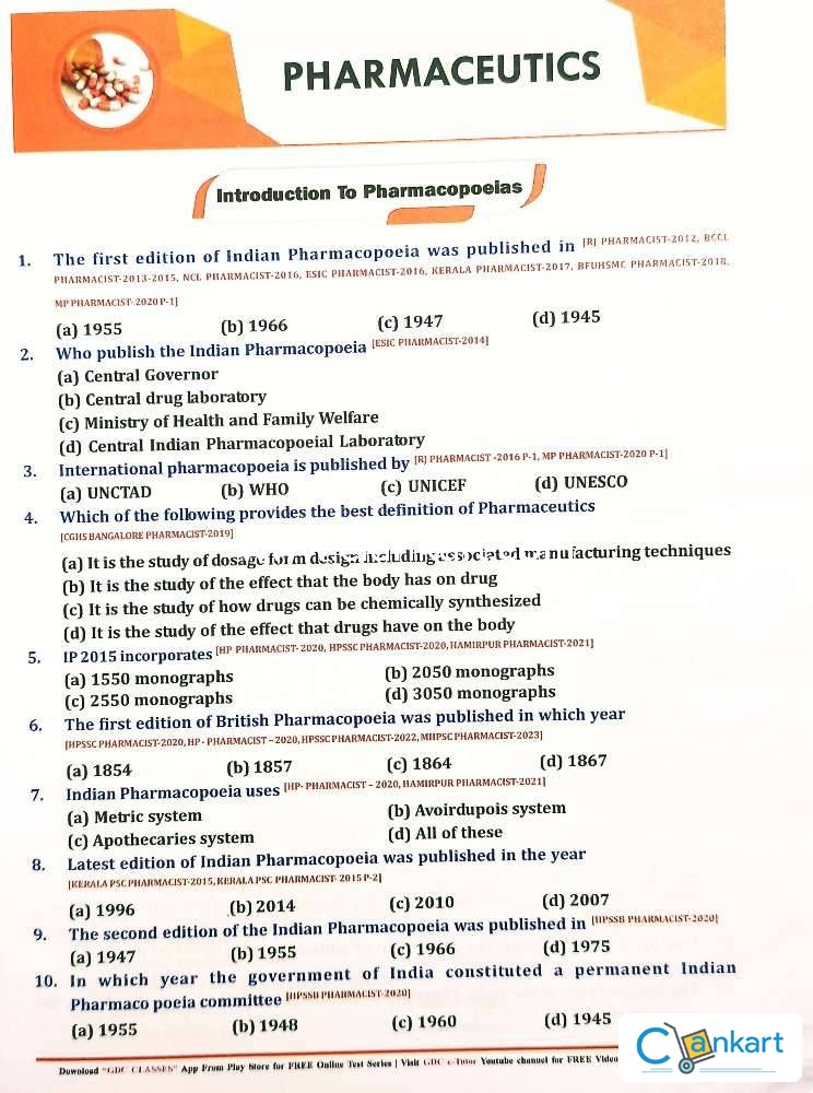 Buy 'Pharmacist Examination At Your Fingertips' Book In Excellent ...