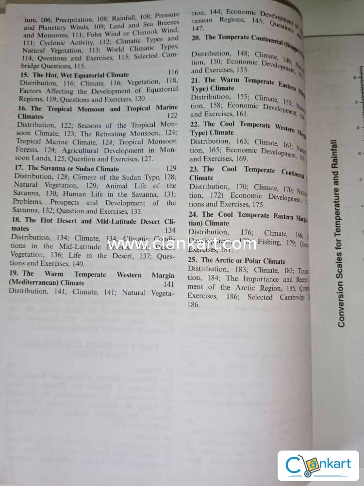 Buy 'Certificate Physical And Human Geography' Book In Excellent ...