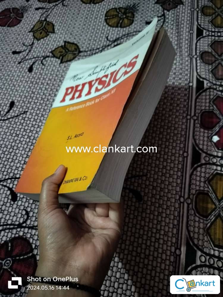 Buy 'PHYSICS BOOK VOLUME 2' Book In Excellent Condition At Clankart.com