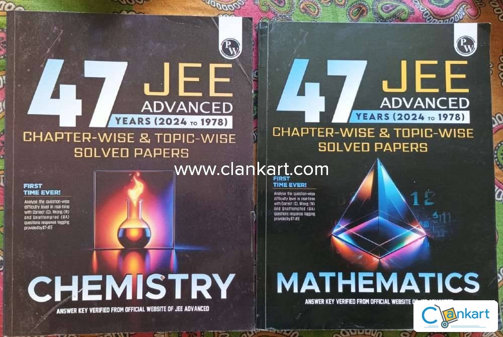 Buy 'JEE Advanced PYQ Of Chemistry And Maths' Book In Excellent ...
