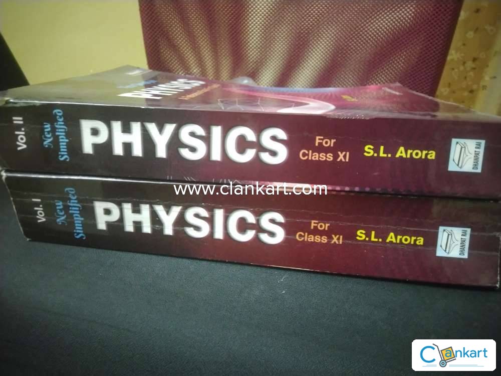 Buy 'Physics By S.L. Arora Vol-1 And Vol-2 For Class 11' Book In ...