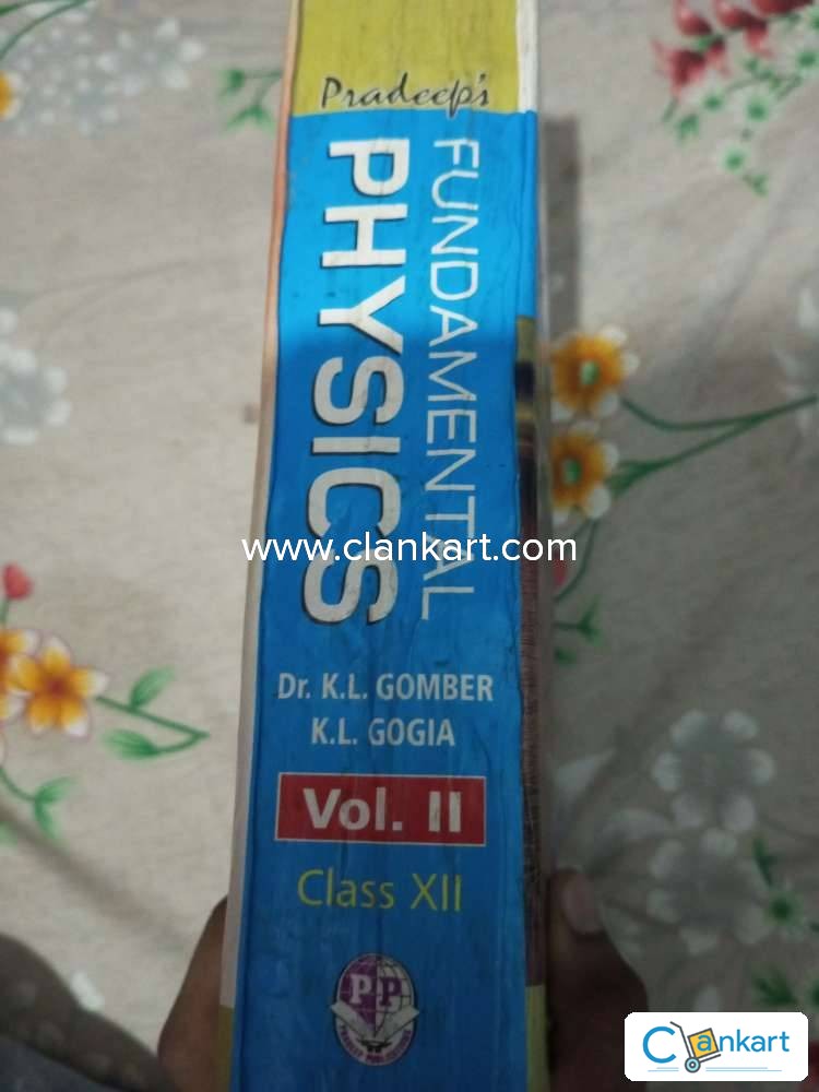 Buy 'Pradeep Physics Fundamental Volume 2' Book In Excellent Condition ...