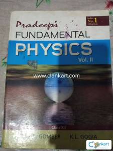 Buy 'Pradeep Physics Fundamental Volume 2' Book In Excellent Condition ...